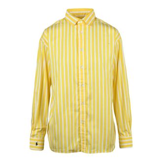 Polo Ralph Lauren Femme, Blouses et Chemises, Jaune, Taille: 38 FR Chemises
