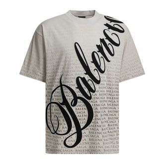 Balenciaga Herren, Oberteile, Wei&szlig;, MGr&ouml;&szlig;e