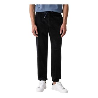 A|X Armani Exchange Pantalon en velours c&ocirc;tel&eacute; - Homme - Pantalons - Bleu - Taille: W32