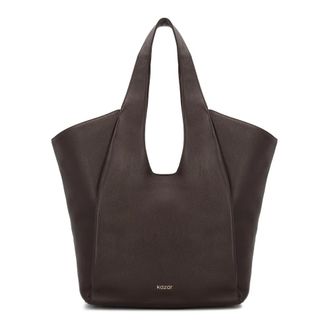 Kazar Dunkelbraune Schultertasche - - Bags - Damen - Braun - ONE SIZE