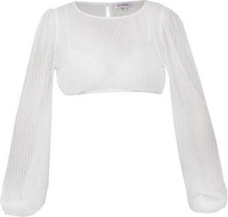 Marjo Dirndlbluse Dirndlbluse - B&Ouml;HEN - offwei&szlig;