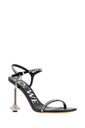 Loewe Toy Sandal 90 Heel - Black