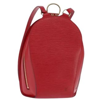 Louis Vuitton Pre-owned Lederrucksack - - Pre-owned - Damen - Rot - ONE SIZE