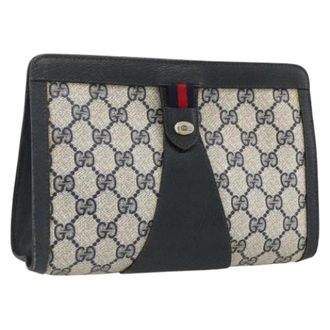 Gucci Pre-owned Vintage GG Canvas Clutch - - Pre-owned - Damen - Mehrfarbig - ONE SIZE