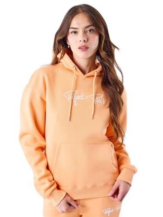 Project X Paris Sweat à Capuche Femme Signature Apricot Cream XS