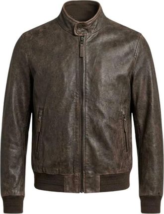 Bully At03 Bomber Jacket - Homme - Vestes - Brun - Taille: L