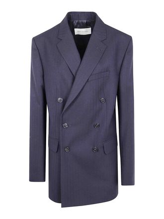 Dries Van Noten Veste Casual - Bleu