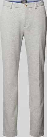 Scotch & Soda Slim Fit Hose mit Knopf- und Rei&szlig;verschluss