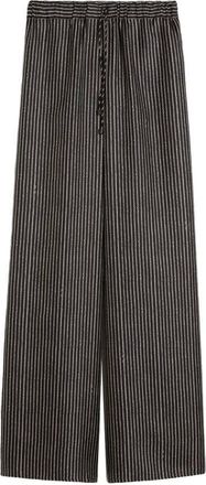 Max Mara Damen Seidenhose Loose Fit
