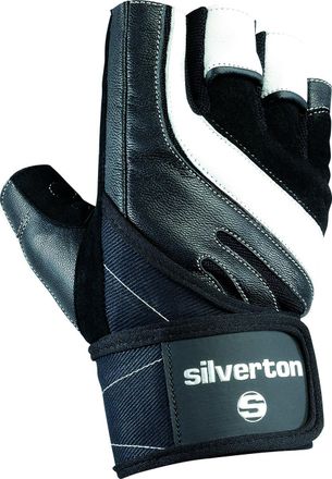 Silverton Erwachsene Handschuhe Power Vertical, schwarz/Wei&szlig;, M