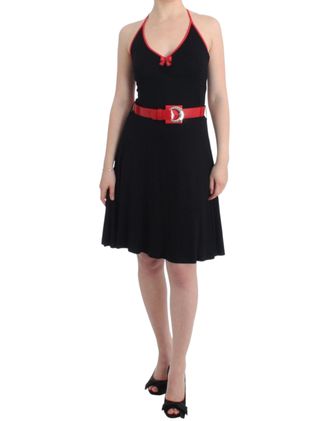 Roccobarocco Halterneck A-Linien-Kleid