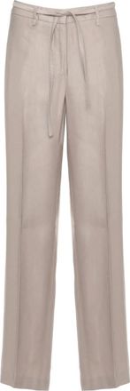 PESERICO Femme, Pantalons, Beige, Taille: 36 FR Wide Pantalons