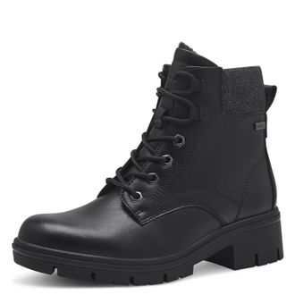 Jana Damen Winterstiefeletten zum Schn&uuml;ren Wasserabweisend Vegan, Schwarz (Schwarz), 37 EU