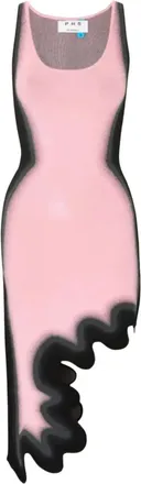 Ph5 robe mi-longue Aster - Noir