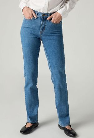 Levi's Gerade Jeans LEVIS 314 Shaping Straight, Damen, Gr. 27, L&auml;nge 32, we have arrived, Denim/Jeans, Obermaterial: 80% Baumwolle, 19% Polyester, 1% Elastha