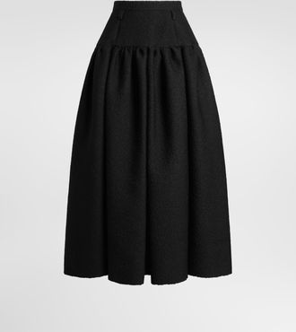 Dolce & Gabbana Rock Aus Wolle - Frau Collection Schwarz 42