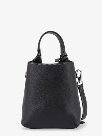 Tod's Womens Shoulder Bag Micro Leather Black