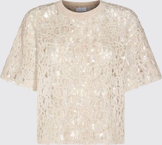 Brunello Cucinelli Pullover BRUNELLO CUCINELLI Damen Farbe Beige