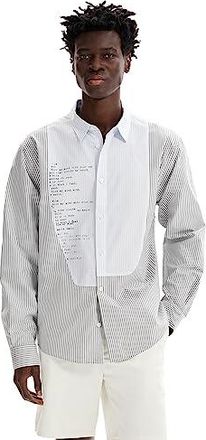 Desigual Cam_Felix Blouse, Noir, XXL Homme