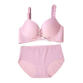 Generic Ensemble de sous-v&ecirc;tements Soutien-gorge rouge Bretelles brillantes Dos Trois de boucles Bretelles &agrave; double &eacute;paule amovibles avec fines bretelles &eacute;pai