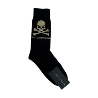 Philipp Plein Homme, Sous-v&ecirc;tements, Noir, Taille: S Chaussettes