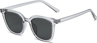 Generic Lunettes De Soleil Polaris&eacute;es Vintage &Agrave; Petite Monture For Femmes, Id&eacute;ales For Les Vacances, Les Trajets Domicile-travail Et Le Sport.(Gray)