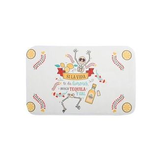 MSV Badematte aus Mikrofaser, 45 x 75 cm, 75 x 45 cm