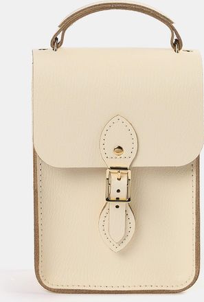 The Cambridge Satchel Company The Mini Binocular Bag - Natural Goat Grain