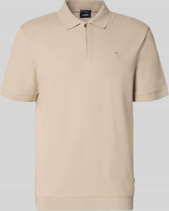 Joop Regular Fit Poloshirt mit Strukturmuster Modell Tibaris