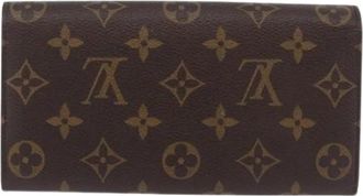 Louis Vuitton Pre-owned Vintage Canvas Wallet - Femme - Pre-owned - Brun - Taille: ONE Size