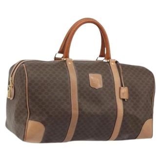 Celine Pre-owned Vintage Boston Bag - Femme - Pre-owned - Brun - Taille: ONE Size