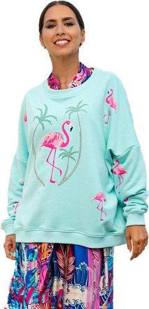 Miss Goodlife Sweatshirt Miss Goodlife Sweatshirt MG11624, türkis