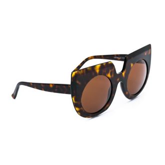Andy Wolf Handgefertigte Acetat-Sonnenbrille - - Accessories - Herren - Braun - ONE SIZE