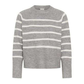 Kaffe Damen, Strickwaren, Grau, MGr&ouml;&szlig;e