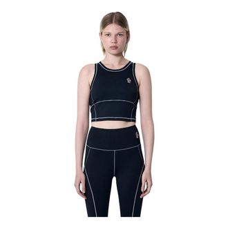 Moncler Logo Motiv T-Shirt - - Sport - Damen - Schwarzk - S