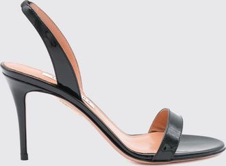 Aquazzura Slingback-Sandalen So Nude aus Lackleder mit hohem Stiletto-Absatz
