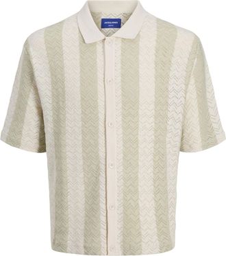 Jack & Jones Male Gestricktes Polo Strukturiert Gestricktes Polo