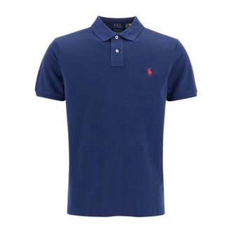 Polo Ralph Lauren Slim Fit Poloshirt - - Tops - Herren - Blau - XL