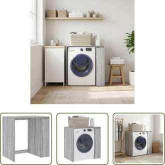vidaXL vidaXL Armoire machine &agrave; laver - Armoire pour machine &agrave; laver Gris Sonoma 87 x 60 x 89 cm