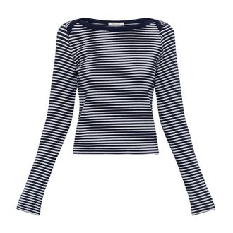 Rag & Bone Gestreiftes Oberteil - - Tops - Damen - Blau - S