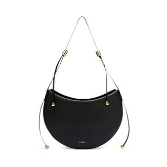Furla Femme, Sacs, Noir, Taille: ONE Size Moonstone Shoulder Bag S