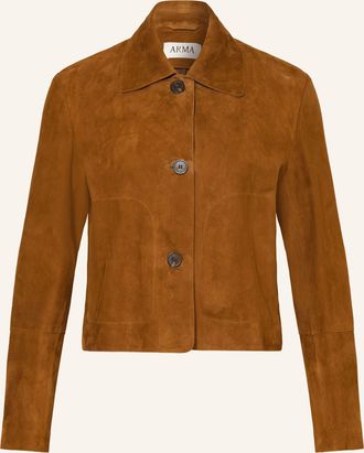 Arma Arma Lederjacke braun