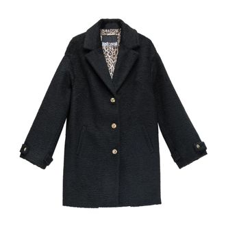 Just Cavalli Cappotto Faux Astrakan - - Coats - Damen - Schwarzk - L