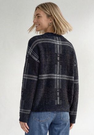 Street One Strickpullover mit Karomuster