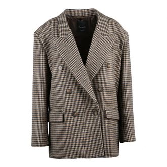 Souvenir Giacca Doppiopetto - - Jackets - Damen - Braun - M