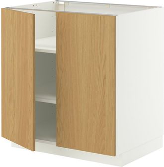 IKEA METOD Unterschrank m B&ouml;den/2T&uuml;ren