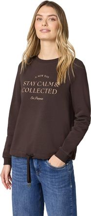 Street One Sweatshirt mit Artwork Molten Earth 46