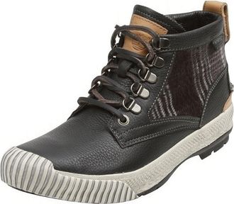 Timberland Herren Hookset WRMLND BRN/PLAD Stiefel, Schwarz/Black Tumbled w/Plaid, 50 EU