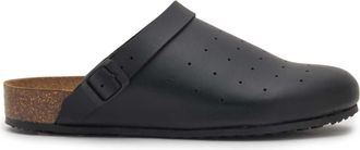 Scholl Unisex Cork Pro Clog Medizinischer Arbeitsschuh, Schwarz, 48 EU