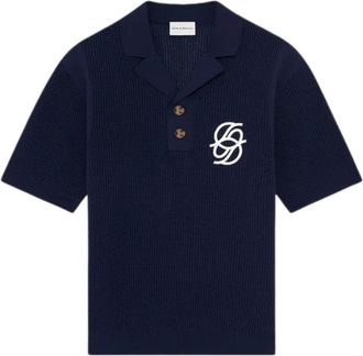 Dr&ocirc;le de Monsieur Homme, Tops, Bleu, Taille: XL Polo 100% Coton